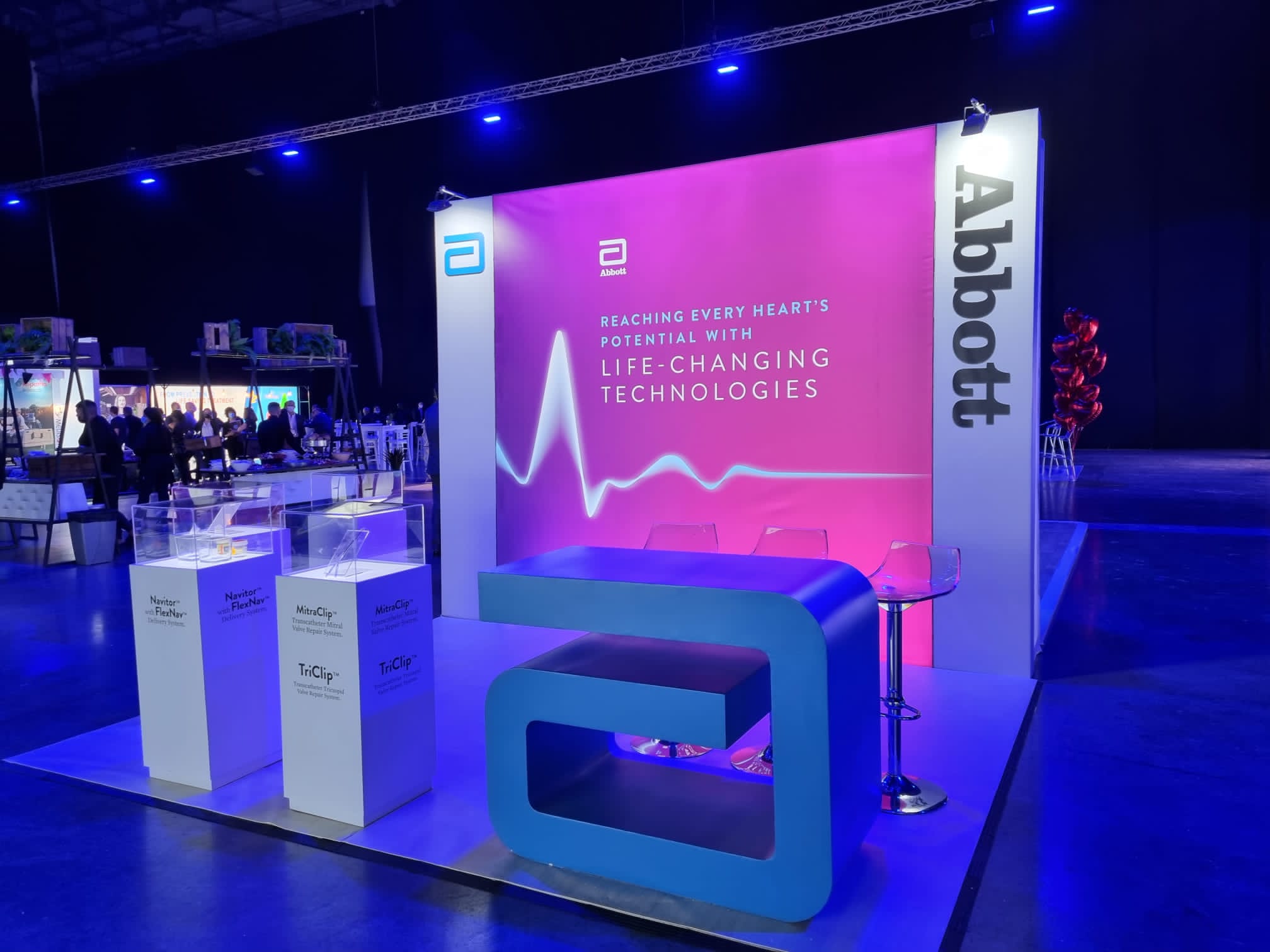 Abbott Island booth | BY Productions